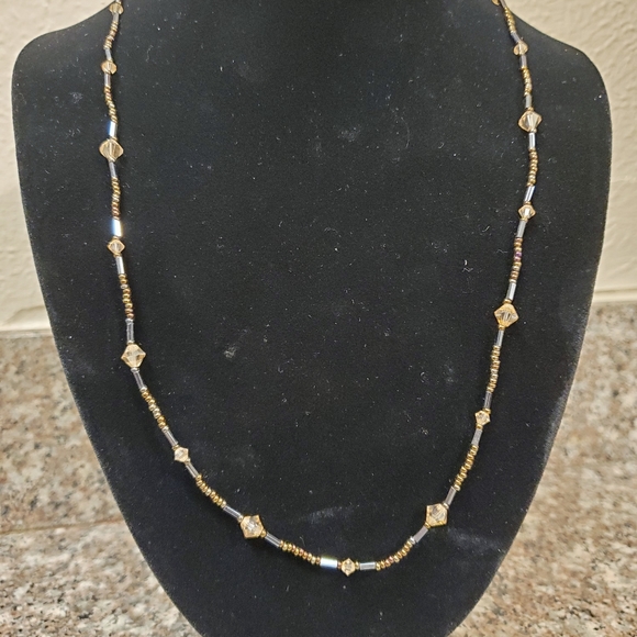 Jewelry | New Beautiful Handmade Crystal Beaded Necklace | Poshmark